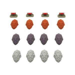 Artifact and Switch Tokens for Revive - 16 Pieces | Board Game ...