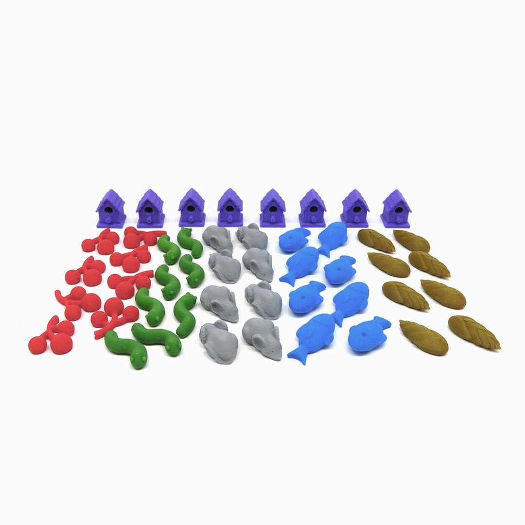 Tokens for the European Expansion - Wingspan - 48 Pieces | Birdhouse ...