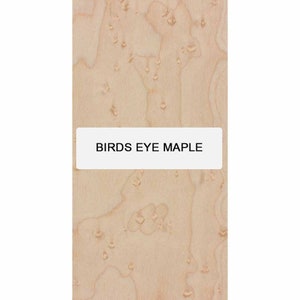 Pack of 5,birds Eye Maple Wood Pen Blank 3/4" X 3/4"|-pick Your Size - Etsy