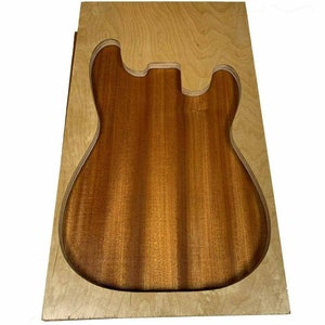 24"x18"x2"-sapele Semi Explorer Electric/bass Guitar Wood Body Blanks ...