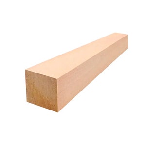 Basswood Turning Wood Blank (1'' X 1'') | Hobby Wood Kiln Dried Lumber ...