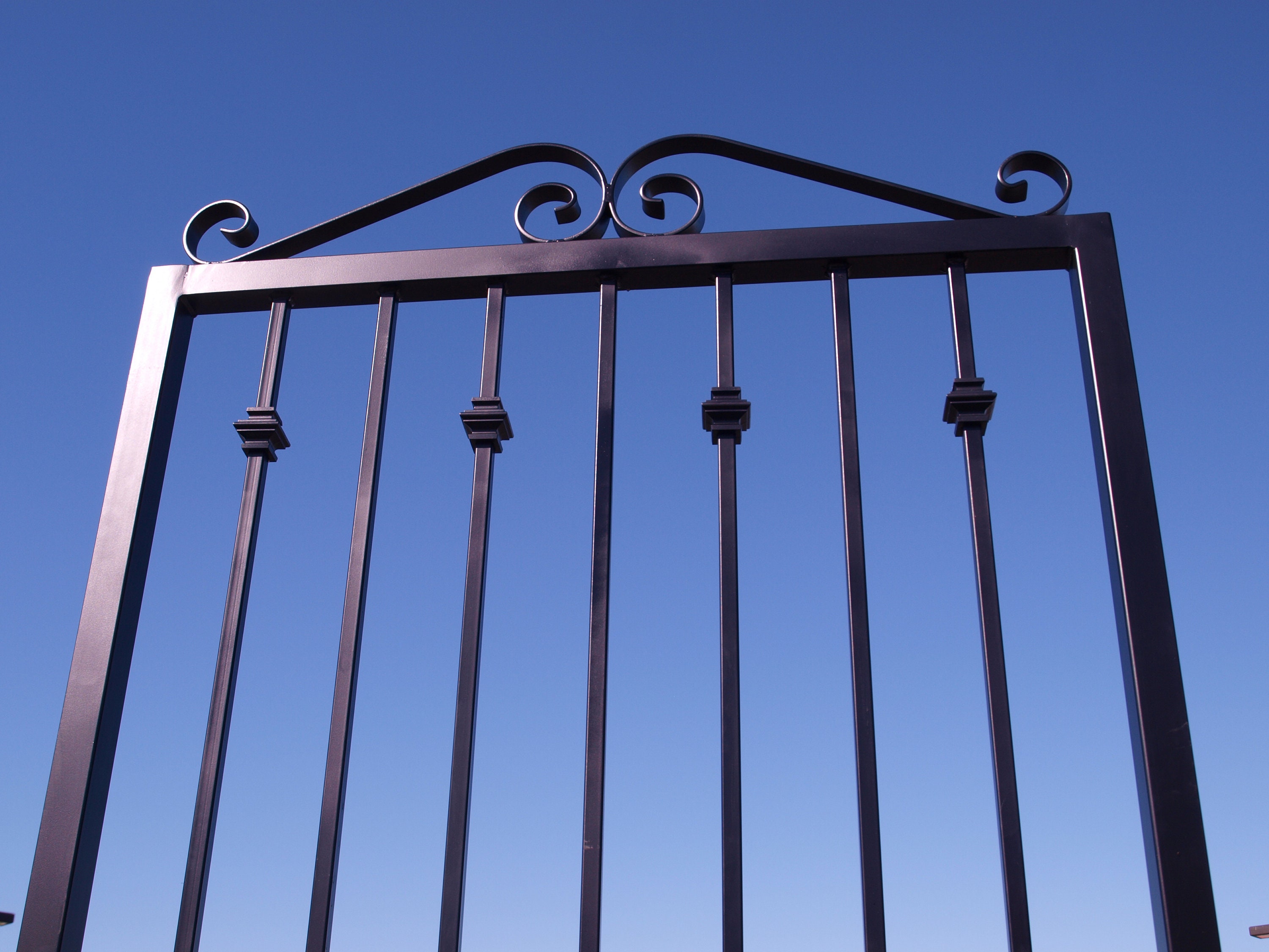 12 Pack 5/8" Split Knuckle Wrought Iron Fence Picket Decorative Knuckle ...