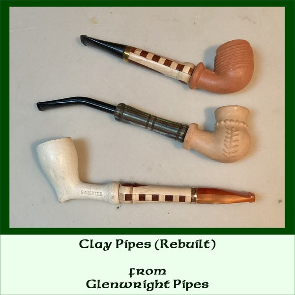 Antique Clay Pipes - Etsy