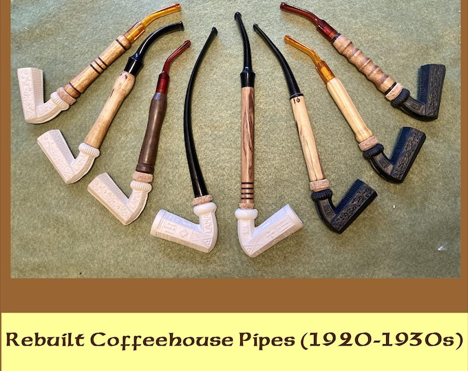 Clay Coffeehouse Pipes - Etsy