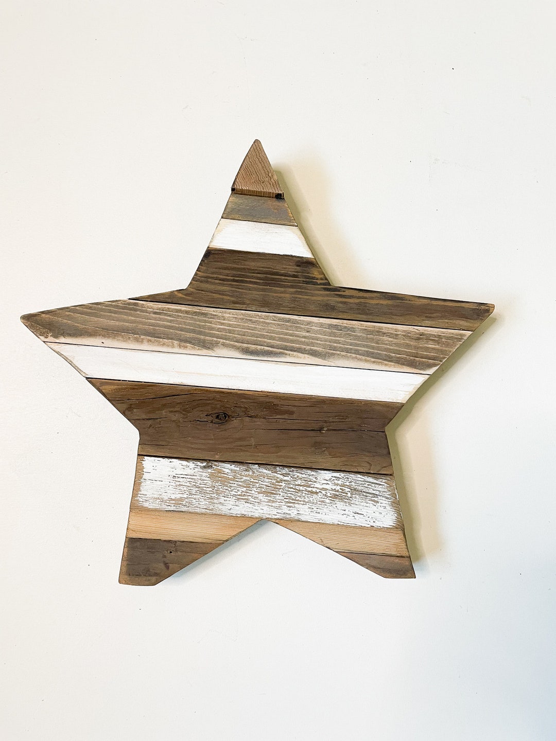 Wood Star Wall Art 12 Reclaimed Wood Star. - Etsy
