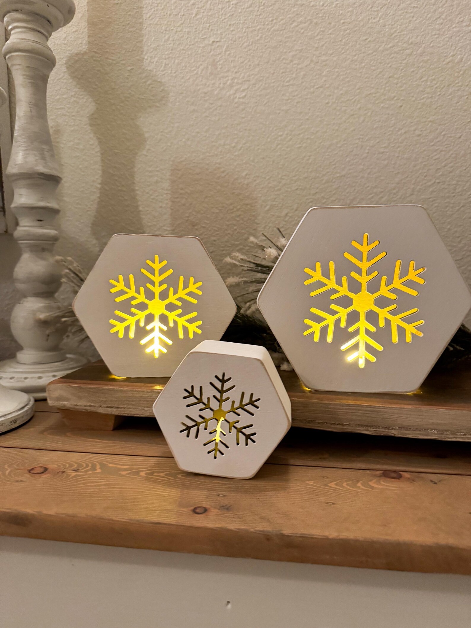Snowflake Lantern Laser Cut File Winter SVG, PDF, PNG, Ai Digital ...