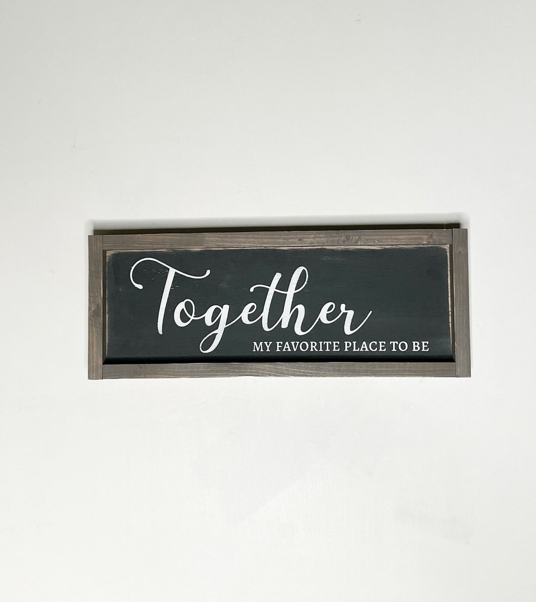 Wood Family Sign Home Cozy Sign Family Together. - Etsy