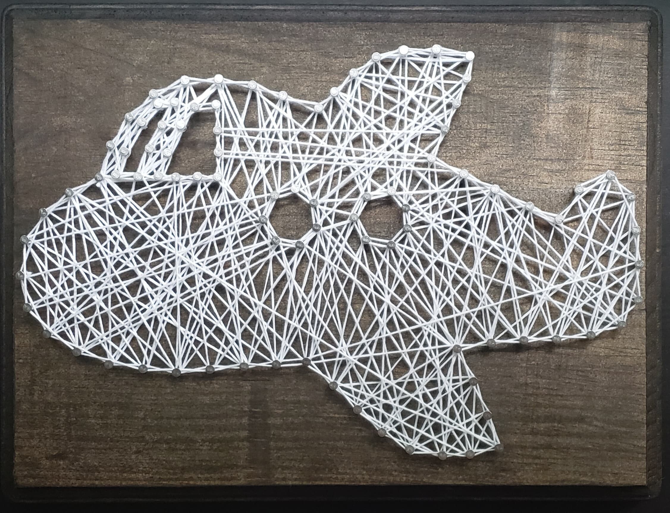 Digital Download String Art Template Plane Airplane - Etsy