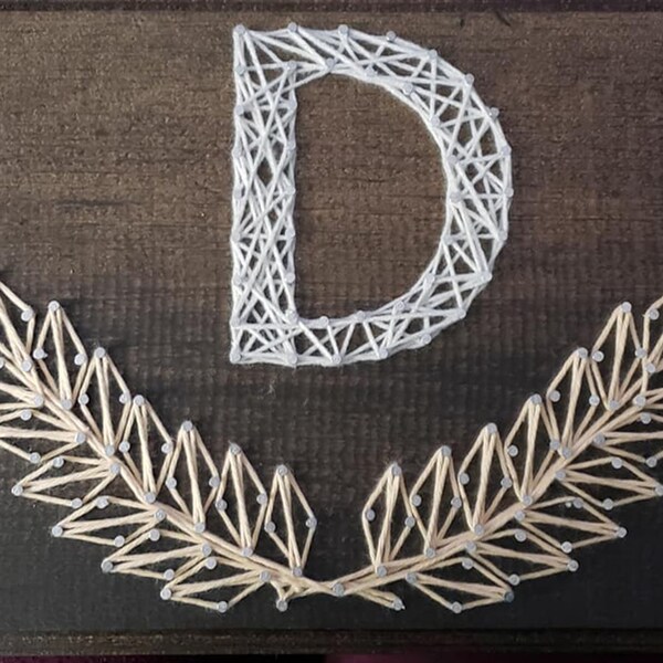 String Art Letter - Etsy