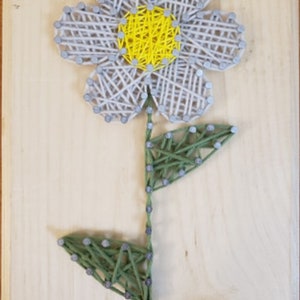 Digital Download String Art Template Daisy Flower - Etsy