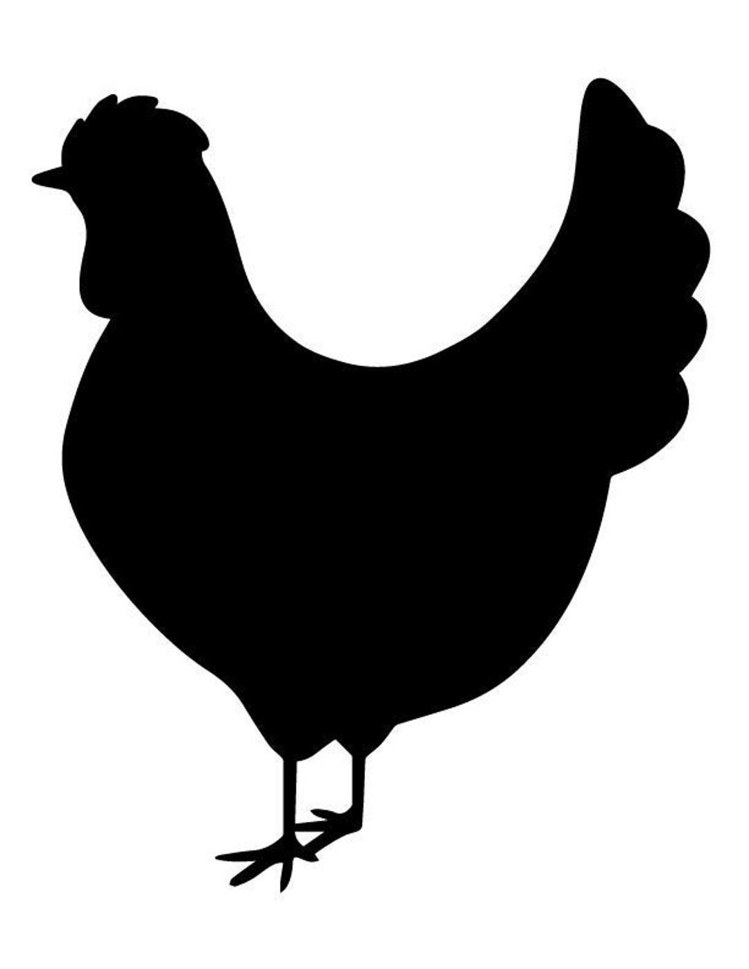 Digital Download String Art Template Farm Animal Chicken - Etsy