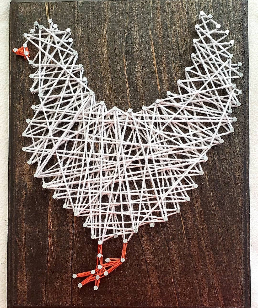 Digital Download String Art Template Farm Animal Chicken - Etsy