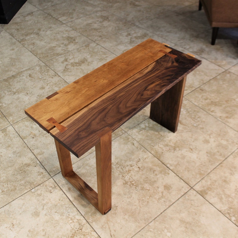 Mcm Entryway Bench - Etsy