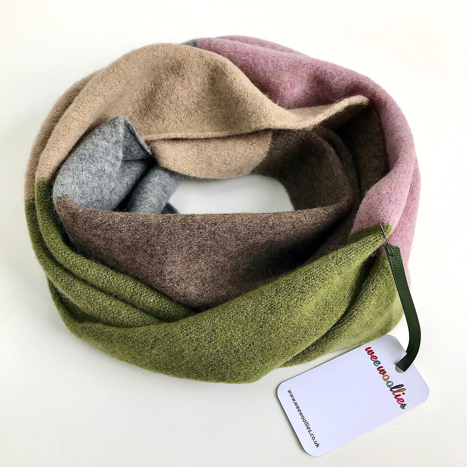 Merino Lambswool Infinity Scarf - Etsy UK