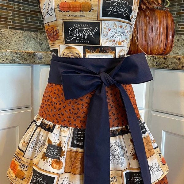 Thanksgiving Apron - Etsy