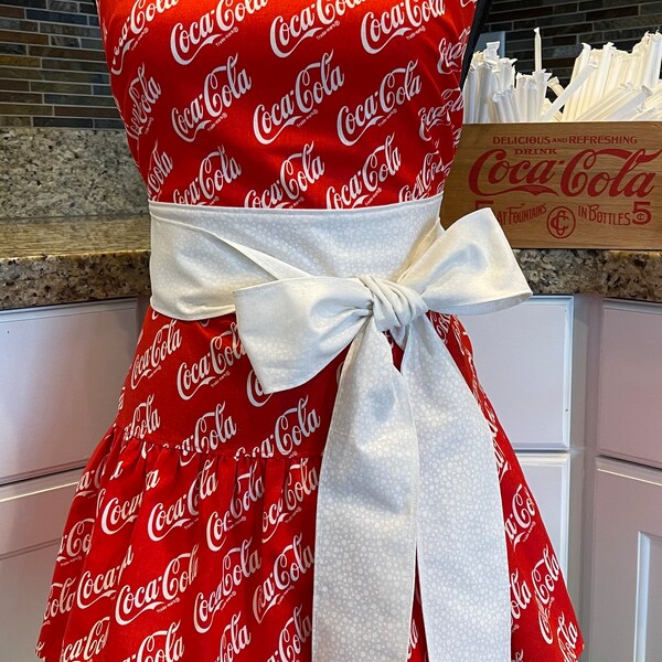 Coca Cola Apron - Etsy