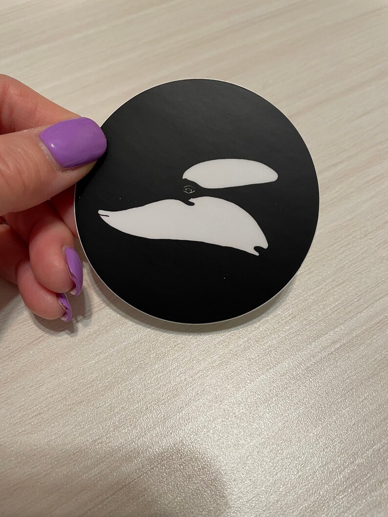 Orca Eye Patch Decal Sticker 3 Killer Whale Lover Whale - Etsy