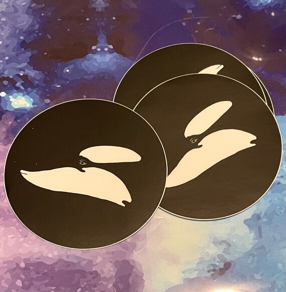 Orca Eye Patch Decal Sticker 3 Killer Whale Lover Whale | Etsy