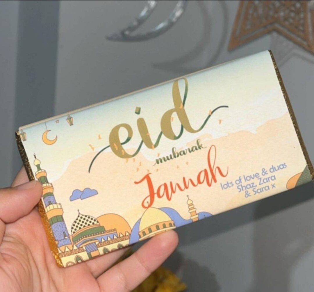 Eid Gifts Eid Chocolate Eid Theme Wrapped Cadburys/ Ferraro - Etsy UK