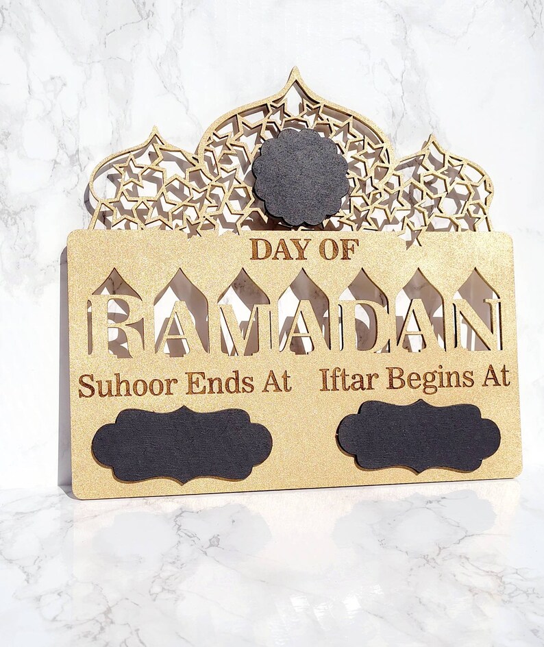 Ramadan Fasting Tracker Iftar Time Suhoor Time Ramadan - Etsy UK