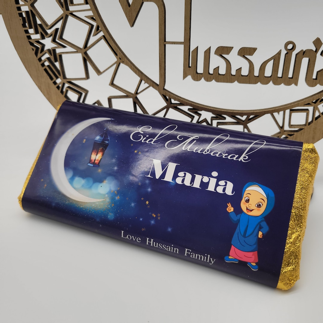 Eid Gifts, Eid Chocolate, Eid Theme Wrapped Cadburys Chocolate Bar ...