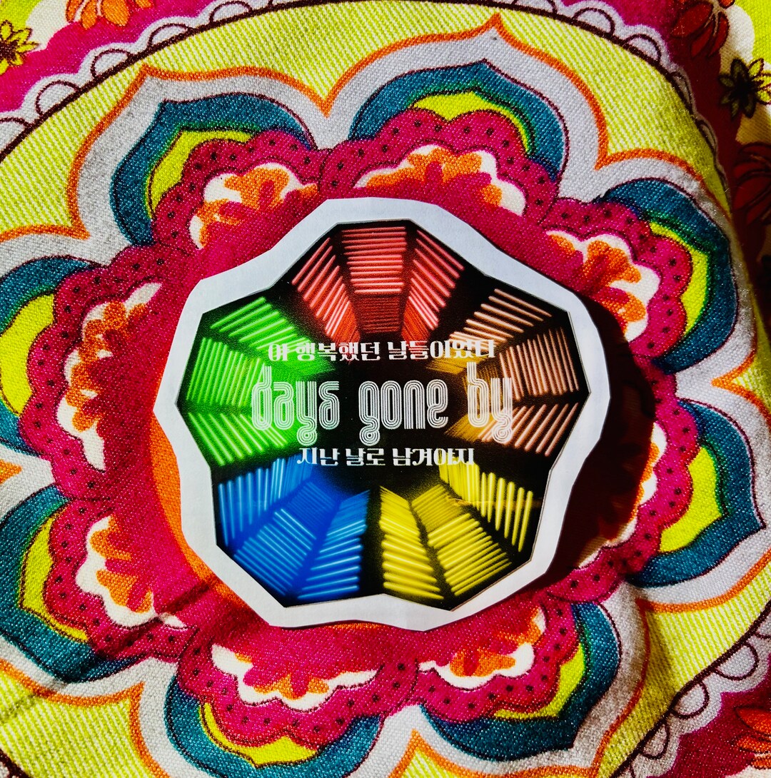 Day6 Days Gone by Lyric Sticker Kpop Sticker Quote Kpop Gift for Myday ...