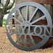 Wagon Wheel Family Name Sign | FREE SHIPPING | Personalized Metal ...