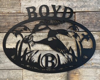 Metal Hunting Sign - Etsy