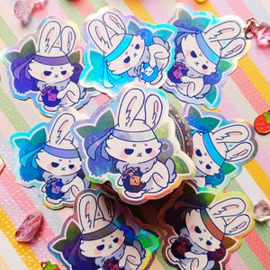 Cute Danmei Holo Sticker Set - Etsy