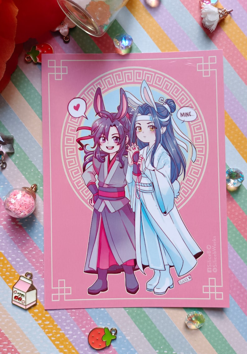 Danmei Mini Prints Individual - Etsy