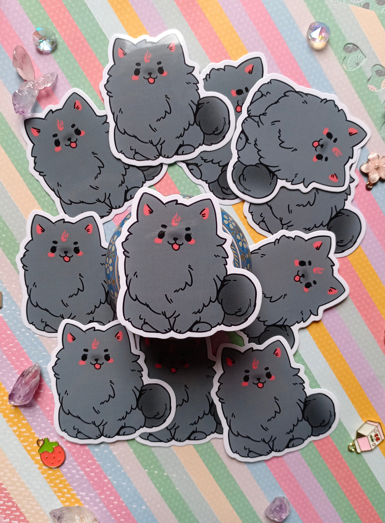 Danemi Animal Stickers Individual - Etsy