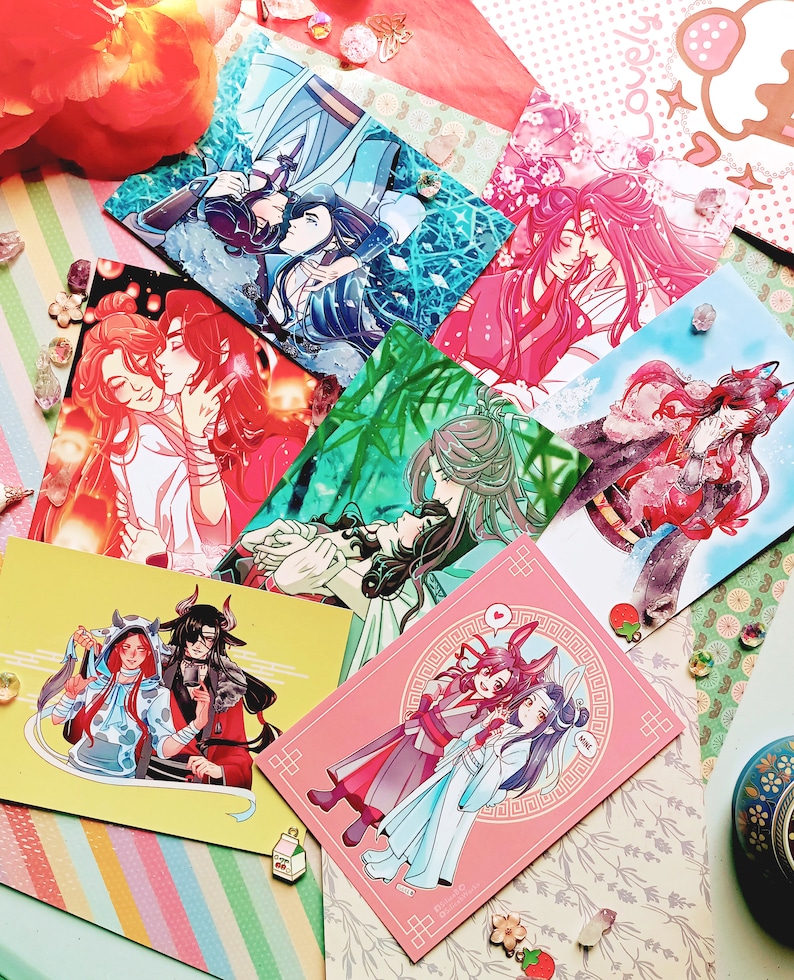 Danmei Mini Prints Individual - Etsy