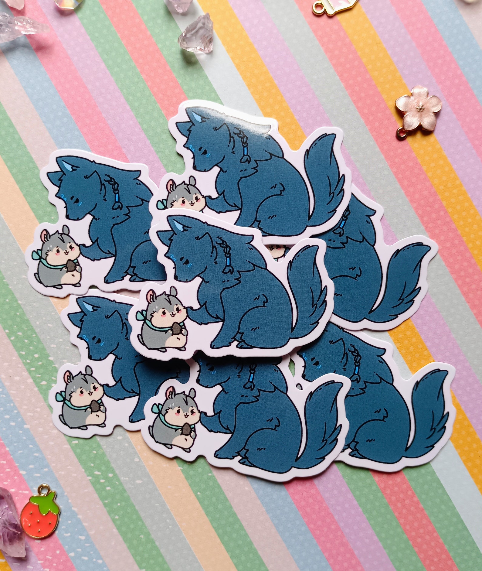 Danemi Animal Stickers Individual - Etsy