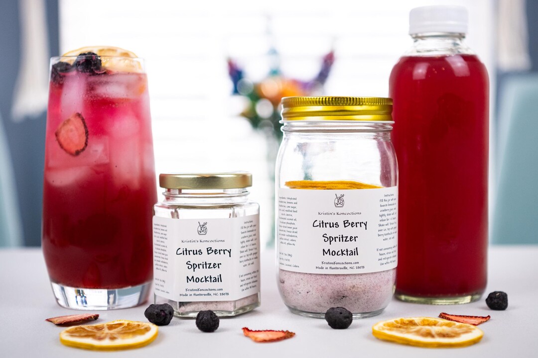 Mocktail Infusion Kit – Alcohol-free Drink Mix for All Ages - Etsy