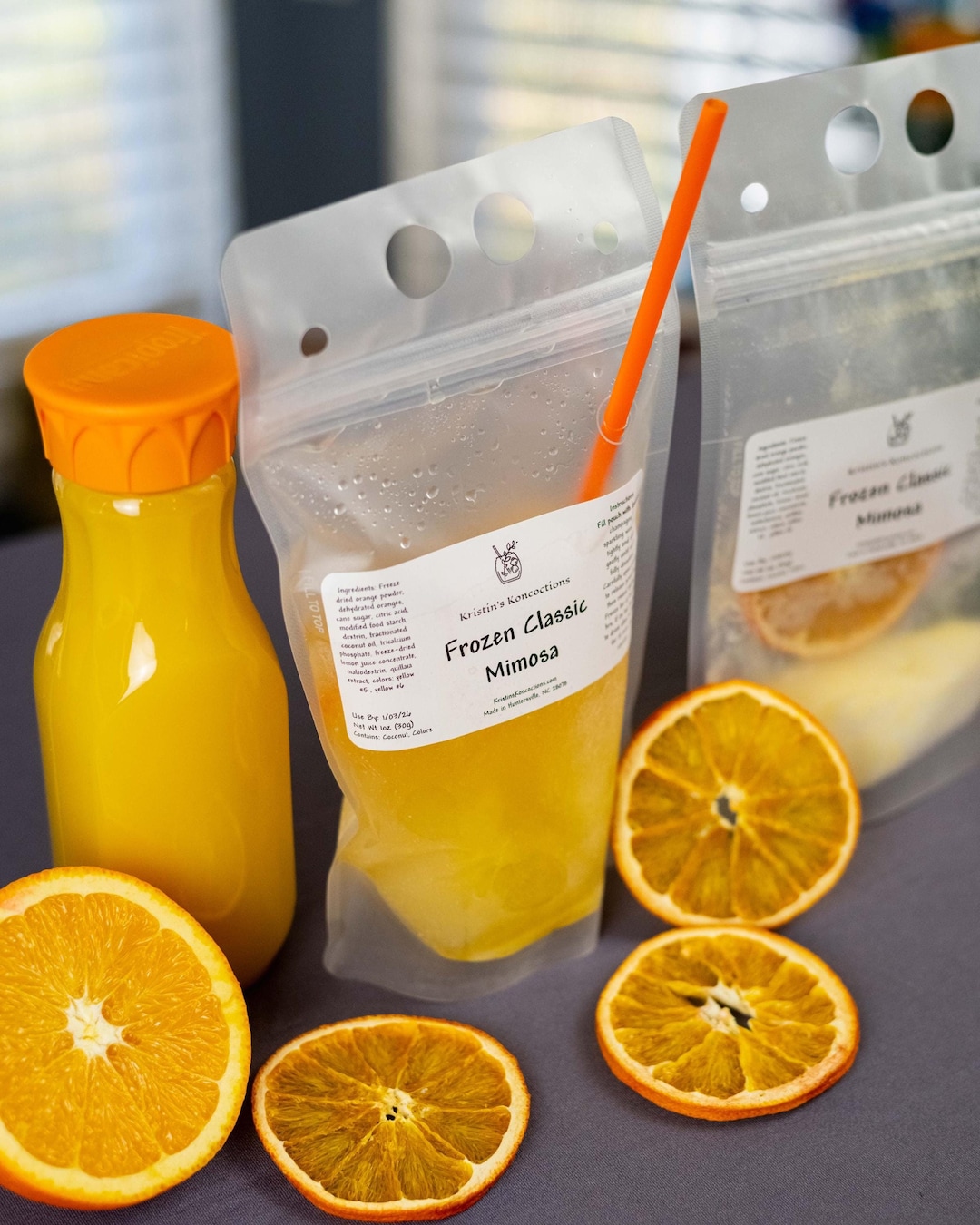 Frozen Mimosa Slushie Pouches – DIY Summer Cocktail Kit - Etsy