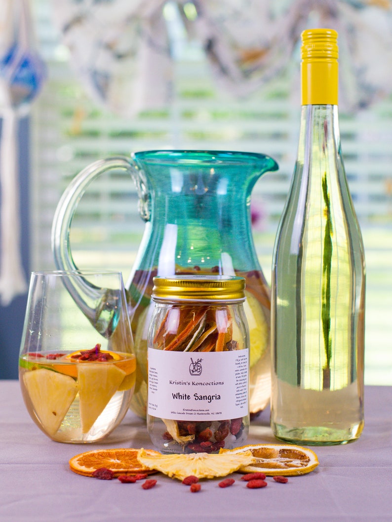 Red & White Sangria Cocktail Kit Gift Set – DIY Infusion Sampler - Etsy