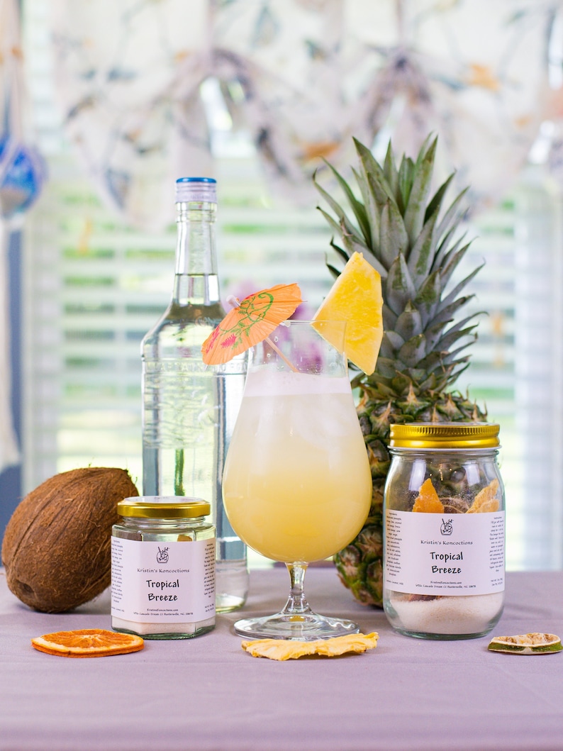 Tropical Cocktail Kit Gift Set – Summer Infusion Drink Mix (3 Pack) - Etsy