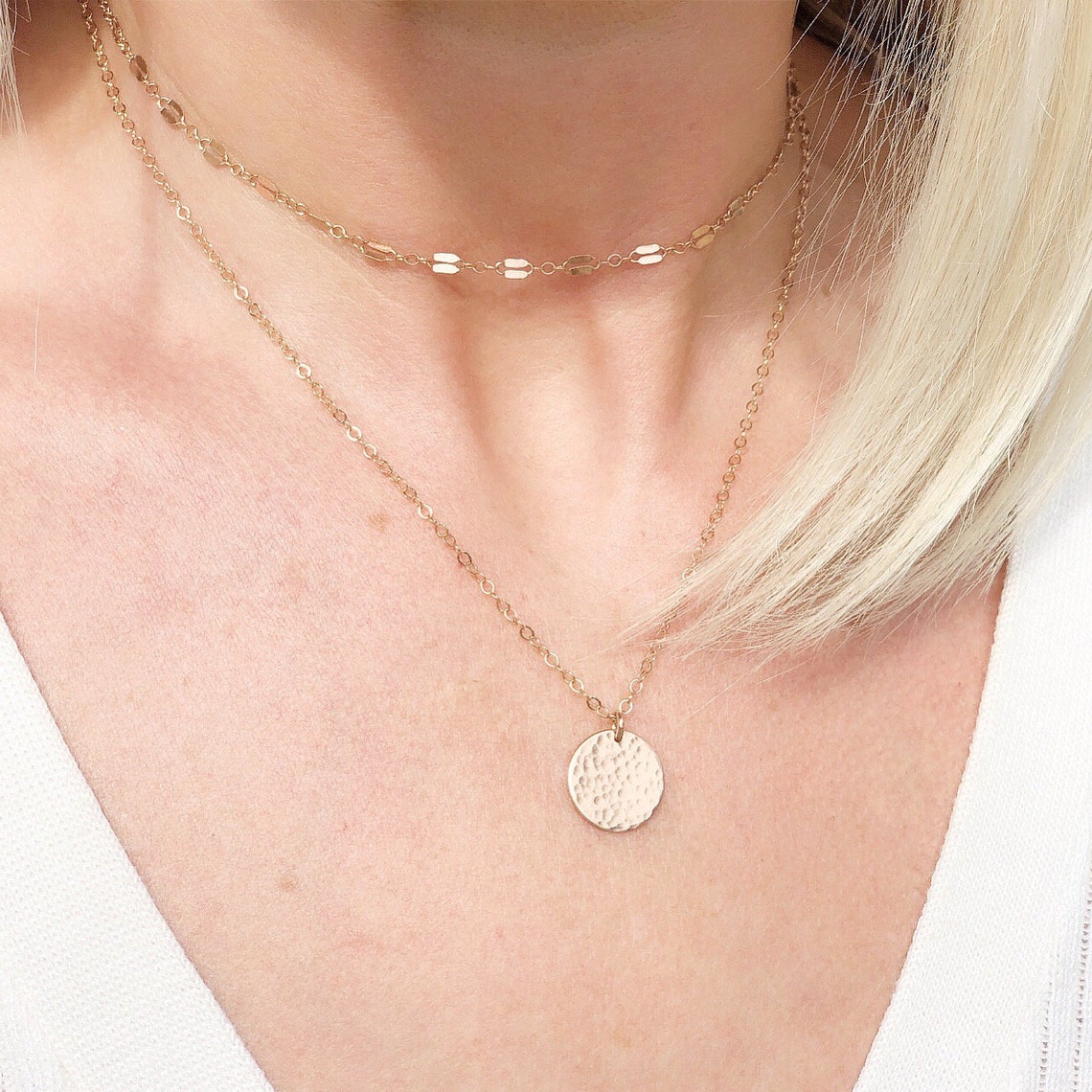 Necklace Length GUIDE (do NOT Purchase This Listing - This is a Visual ...