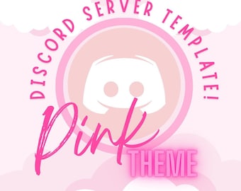 Cute Kawaii Aesthetic Discord Server Template - Etsy