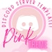 Cute Pink Aesthetic Discord Server Template - Etsy
