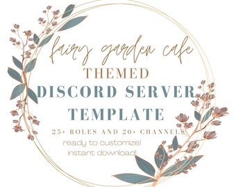 Cafe Theme Discord - Etsy