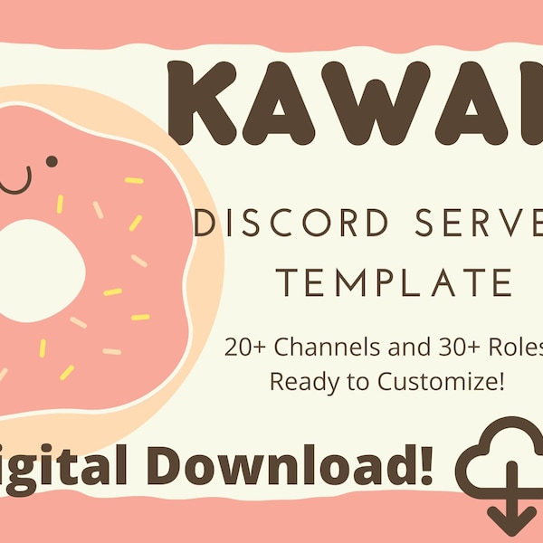 Discord Server Template - Etsy