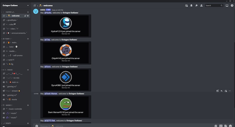 CUSTOM Discord Streamer's Community Server - Etsy