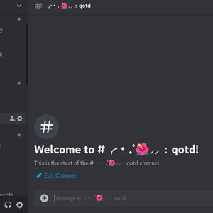 Cute and Simple Spring Theme Discord Template INSTANT DOWNLOAD for ...