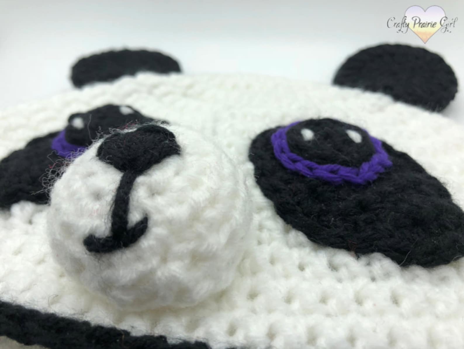 Panda Crochet Hat / Animal Hat / Crochet Character Hat / Children's Hat ...