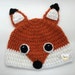 Fox Crochet Hat / Animal Hat / Character Hat / Fox Hat / Children's Hat ...
