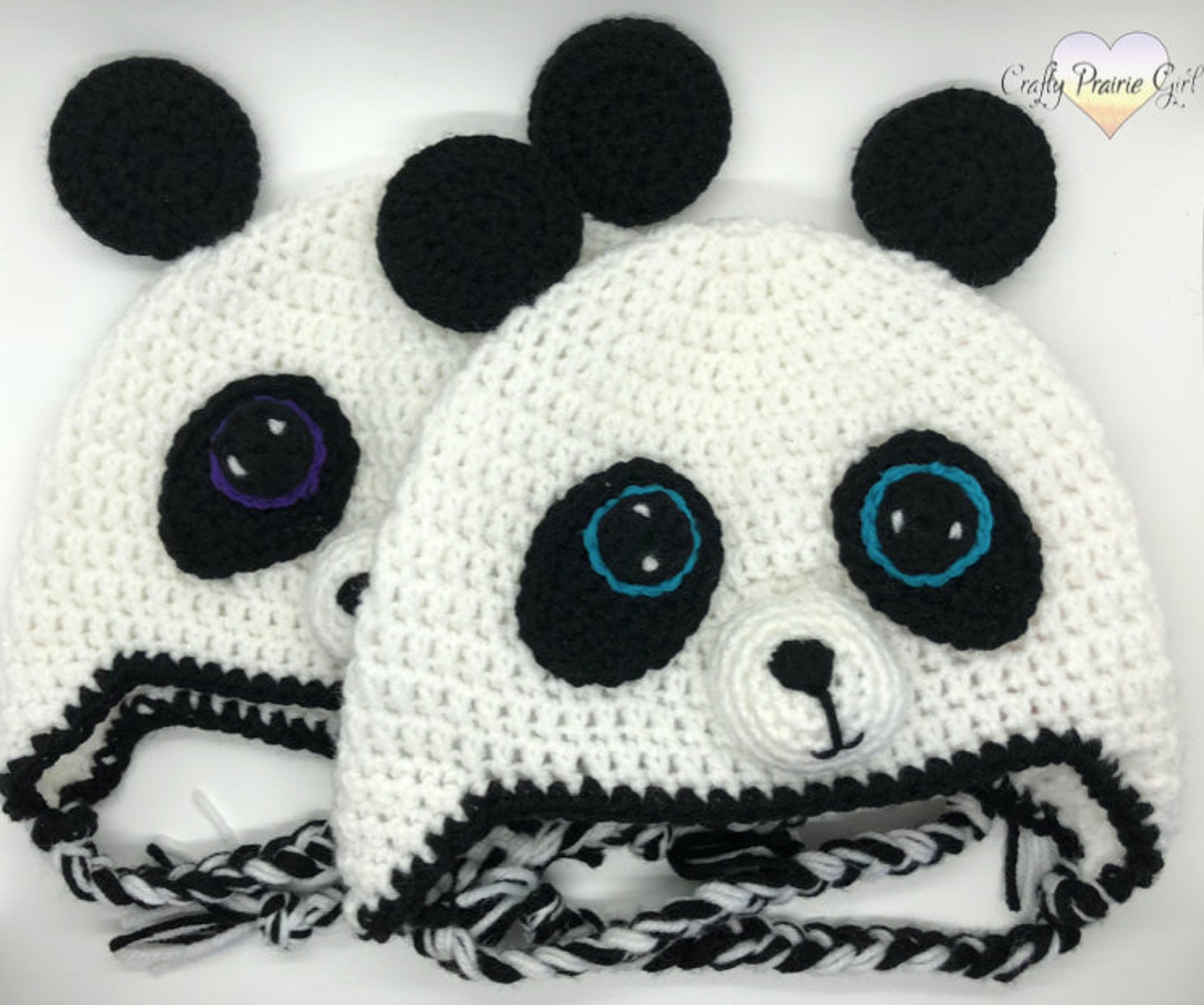 Panda Crochet Hat / Animal Hat / Crochet Character Hat / Children's Hat ...