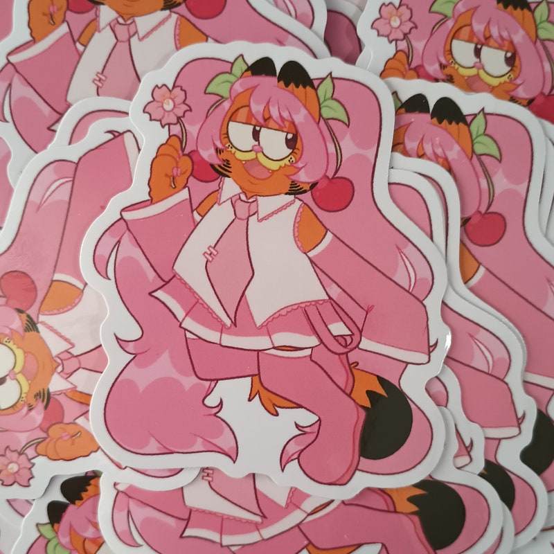 Miku Garfield - Etsy