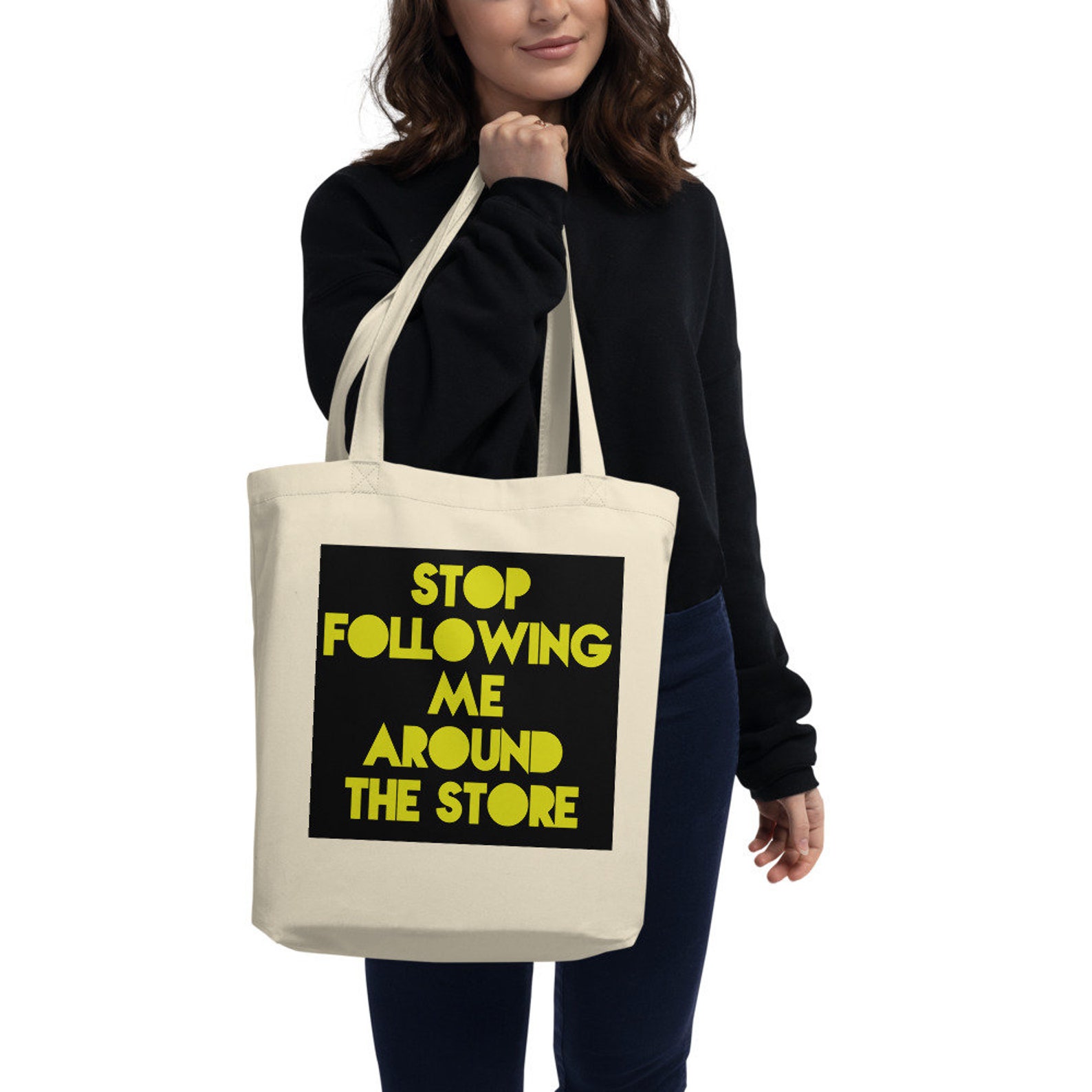 Stop Following Me Stop Racial Profiling Cotton Tote Bag - Etsy