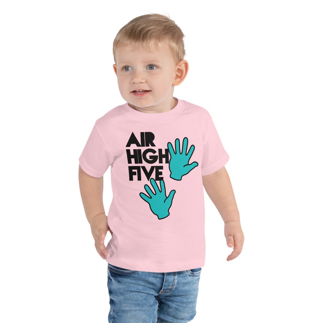 Air High Five Social Distancing Toddler Short Sleeve Tee - Etsy